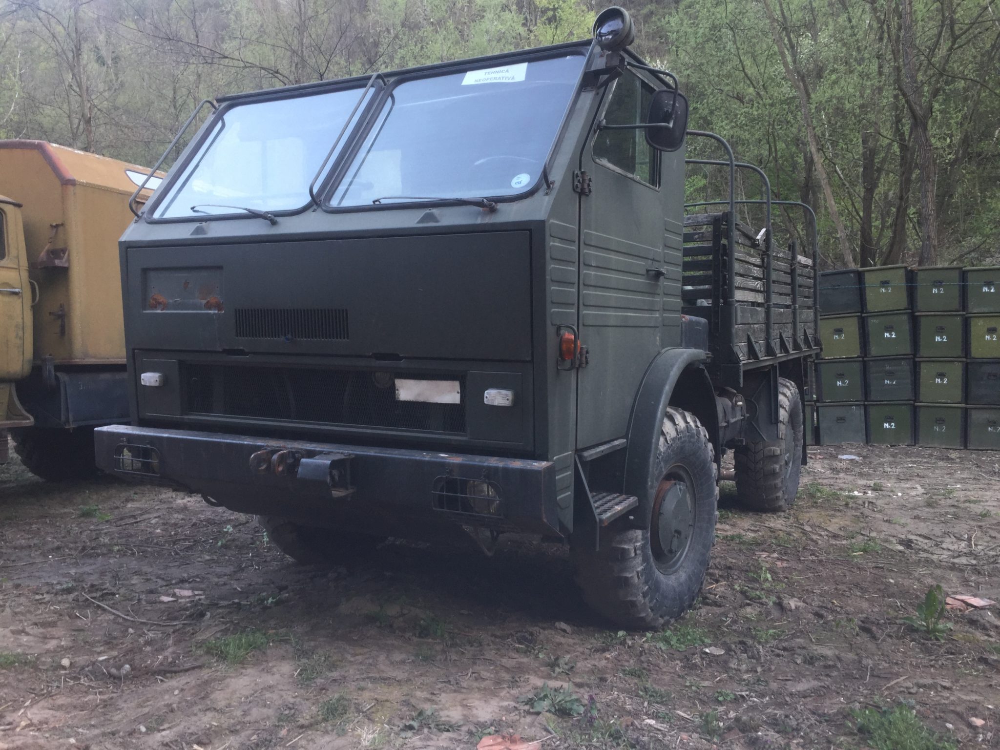 Camion militar DAC – Armata Română - echipamente militare