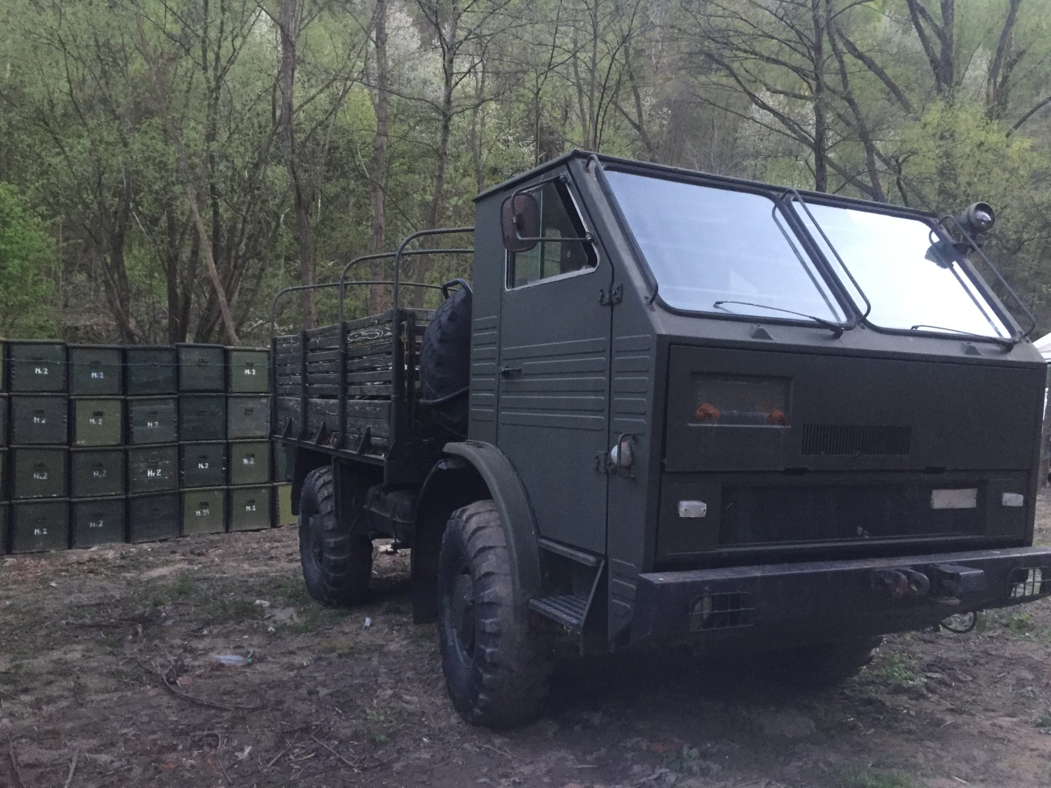 Camion militar DAC – Armata Română - echipamente militare